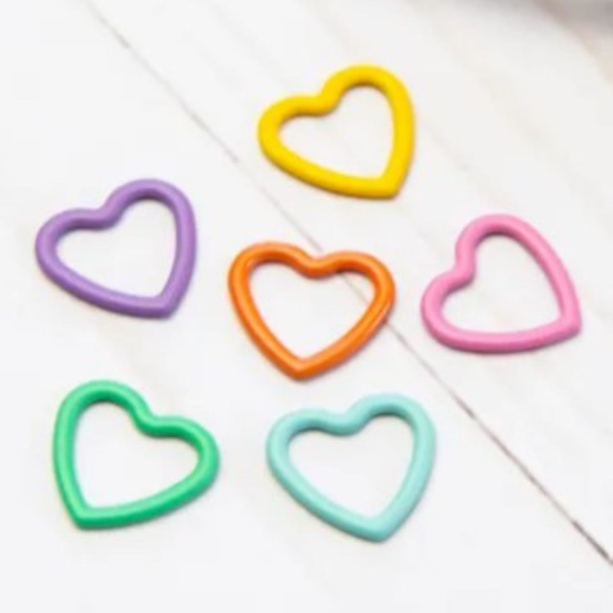 Colourful Stitch Markers – Little Bow Fibre Company